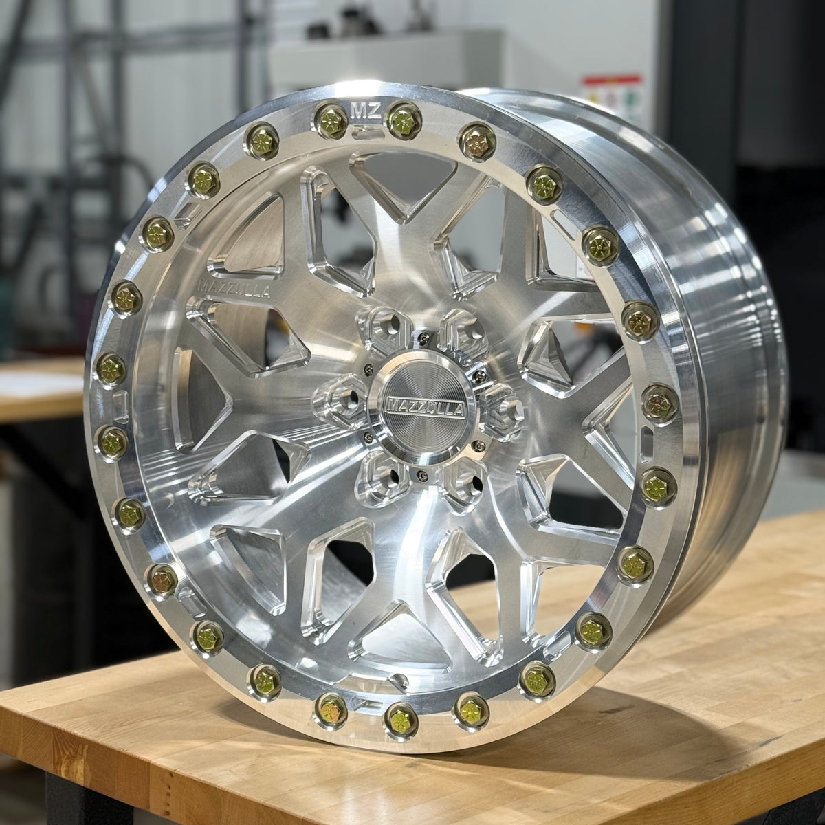 ENZO / 17 X 9 FORGED WHEEL / GM 6 X 5.5 LUG / 0MM OFFSET / BEADLOCK ...