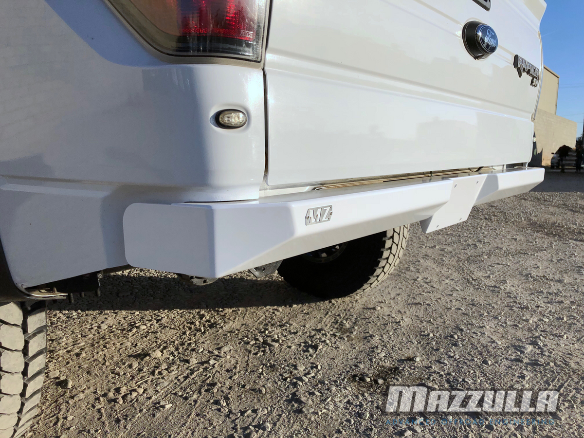 2009-2014 FORD F-150/RAPTOR REAR PLATE BUMPER / MZB-F2-1A – Mazzulla ...